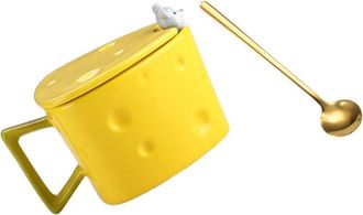 Cabilock K&auml;setasse Aus Porzellan Doppelwandige Tasse F&uuml;r Espressotassen 2er-set