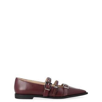 Pinko Pinko, Femme, Chaussures, Rouge, Taille: 40 EU Zulema Ballerina