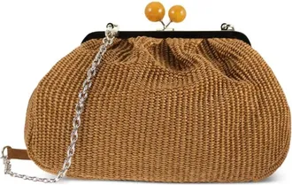 Max Mara Femme, Sacs, Jaune, Taille: ONE Size Pasticcino Clutch