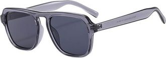 Generic Lunettes De Soleil En Plein Air For Femmes Et Hommes, &Agrave; Grande Monture, For Vacances Conduite(Gray)