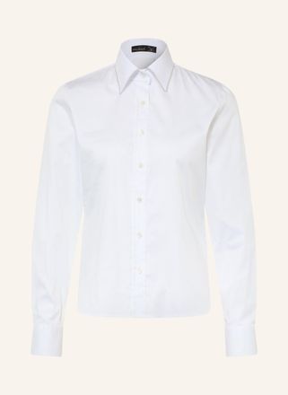 van Laack Van Laack Hemdbluse Vl-Loamis-Pbo Mit Schmucksteinen weiss