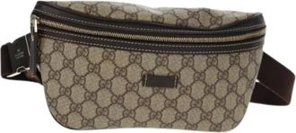 Gucci unisex, Pre-owned, Beige, Taille: ONE Size Sac Banane en Plastique Pre-owned