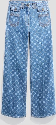 Gerard Darel Jean flare &agrave; monogramme - ANNA - Jeans