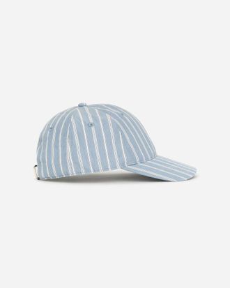 Arket Baseballkappe Aus Popeline -Blau