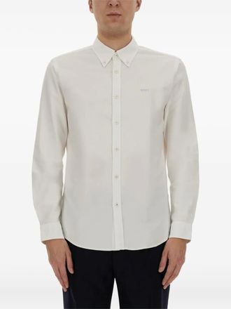 BOSS Hemd mit Logo - Weiß