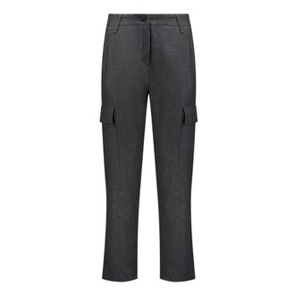 Marella Femme, Pantalons, Gris, Taille: 38 FR Song Emme Cargo Pant