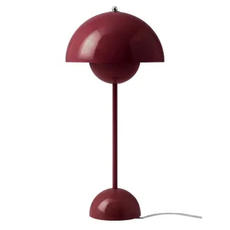 & Tradition Lampe &agrave; poser Flowerpot VP3, Verner Panton, 1969 & Tradition