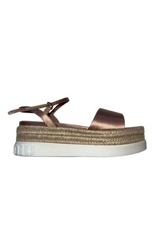 Miu Miu Platform Espadrille Sandals Size 39