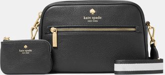 Kate Spade New York Kate Spade Emma Kameratasche f&uuml;r Frauen in Schwarz | Leder