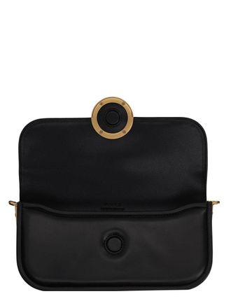 Pinko Womens Small Love Bag Black Leather Shoulder