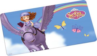 Disney 12959 Sofia Brettchen, Flying Brett, Melamin, Mehrfarbig