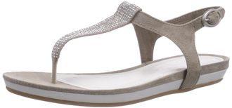 Marco Tozzi Marco Tozzi Damen 28103 Zehentrenner, Grau (Taupe / 341)