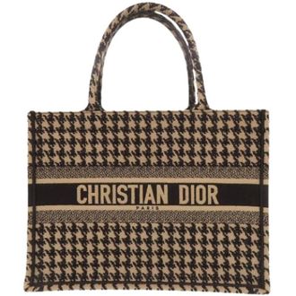 Dior Pre-owned Toile sacs-dior - Femme - Pre-owned - Beige - Taille: ONE Size