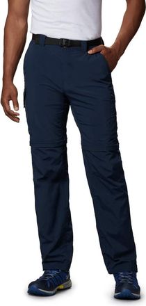 Columbia Silver Ridge wandelbare Herren-Hose, atmungsaktiv, UPF 50 Sonnenschutz, Collegiate Navy, 81 x 71 cm