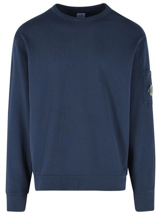C.P. Company C.P. Sweat-shirt en coton bleu Company