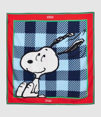 Essentiel Echarpes Foulards Joopy Rouge Bleu