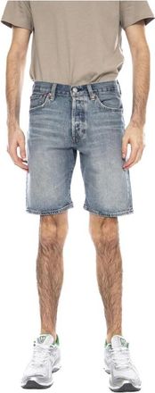 Levi's Homme, Shorts, Bleu, Taille: W33 501 Original Shorts