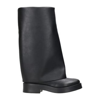 Casadei Charlie Leder High Boot - - Shoes - Damen - Schwarzk - 36 EU