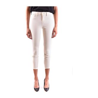 L'agence Klassische Jeans aus Denim - - Trousers - Damen - Wei&szlig; - W26