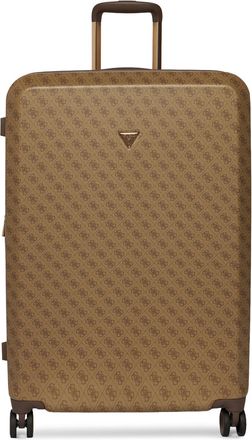 Guess Gro&szlig;er Koffer Guess Latona Travel TWHK92 11988 Dunkelbeige