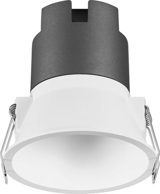 Osram SPOT TWIST Einbau-Downlight, wei&szlig;, 10W, 800lm, 840 WT, 93mm Durchmesser, kaltwei&szlig;e Lichtfarbe, bis zu 90% Energieersparnis im Vergleich zu Halogen-Dow