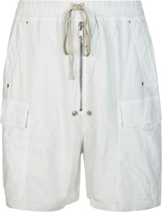 Rick Owens Homme, Shorts, Blanc, Taille: L Cargobela Shorts