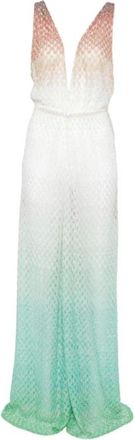 Missoni Femme, Robes, Multicolore, Taille: 42 FR Pantalons