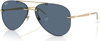 Ray-Ban Lunettes de soleil Rb3791 - unisex - Accessoires - Jaune - Taille: 59 MM