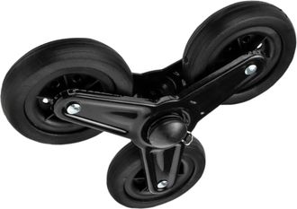 OSALADI Ersatzräder Für Wäschewagen Dreiecksräder Für Schwere Lasten Lenkrollen Mit Verbessertem Design Laufrollen Für Einkaufswagen Und Gepäckwagen Ersatzrad