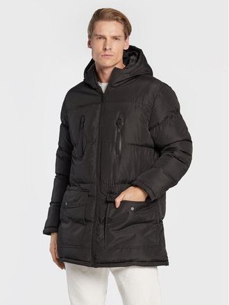 Brave Soul Winterjacke MJK-OAKWOOD Schwarz Regular Fit