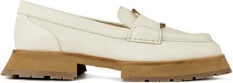 Moncler Femme, Chaussures, Blanc, Taille: 39 EU Bell Mocassins
