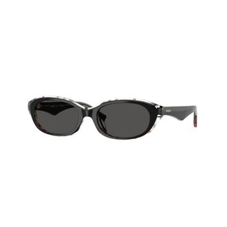 Burberry Be4447D Ovale Sonnenbrille - - Accessories - Damen - Schwarzk - 55 MM