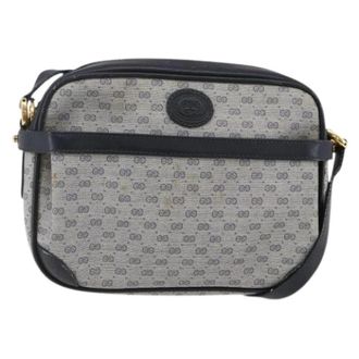 Gucci Pre-owned Vintage Umh&auml;ngetasche - - Pre-owned - Damen - Blau - ONE SIZE