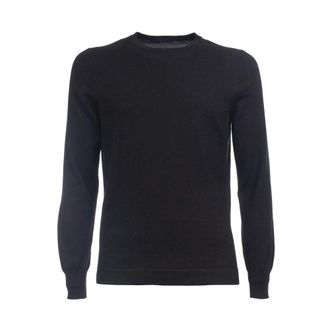 Gran Sasso Schmal geschnittener Wollpullover - - Knitwear - Herren - Schwarzk - S