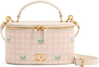Valentino Garavani mini sac à main à détail VLogo Signature Vanity - Rose