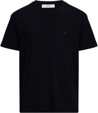 Replay T-shirt uni &agrave; logo brod&eacute; en coton