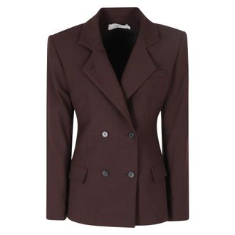 Iro Bluff Blazer - - Jackets - Damen - Braun - 3XS