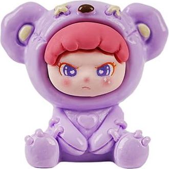 Generico Porte-clés de petit ours pour sac à dos, porte-clés statue dours, porte-clés statue dours en résine | Décoration de table pour enfants, filles, garçon