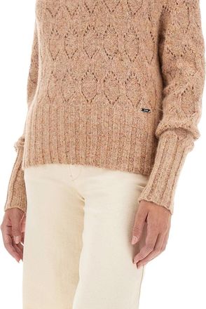 Kiton Cotton-Alpaca Blend Turtleneck Sweater - Brown