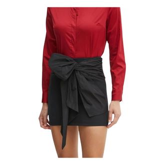 Silvian Heach Ilman Mini Jupe - Femme - Jupes - Noir - Taille: 36 FR