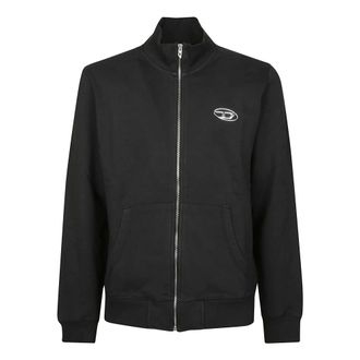 Diesel Homme, Sweatshirts et sweats &agrave; capuche, Noir, Taille: XL SweaT-shirt z zipp&eacute; S-Ginn Iod