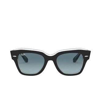 Ray-Ban Femme, Accessoires, Noir, Taille: 49 MM Lunettes de soleil modernes RB 2186 style