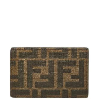 Fendi Pre-owned Kartenetui - - Pre-owned - Damen - Braun - ONE SIZE