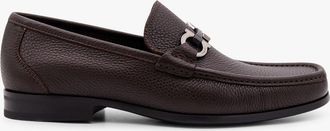 Ferragamo Grandioso leather loafer with gancini detail - FERRAGAMO - gender_Man