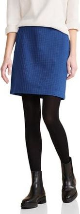 Street One Style Maja Boucl&egrave; Solid Jupe, Fresh Intense Gentle Blue, 40 Femme