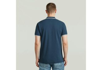 G-Star Poloshirt Poloshirt Dunda slim stripe in Kurzarm-Form