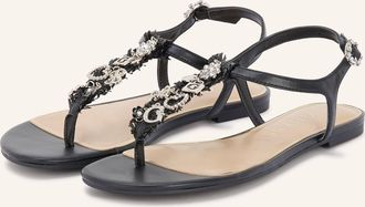 Guess Zehentrenner Texx Mit Schmucksteinen schwarz