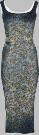 Diesel M-Egita Midi Dress - Blue