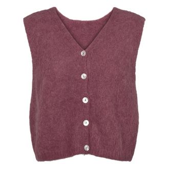 Americandreams Americandreams, Femme, Pulls, Violet, Taille: 38 FR Telma Vest