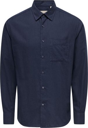 Only & Sons Onsmars Reg Fit Ls Shirt Noos